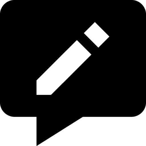 Message edit icon svg png free download