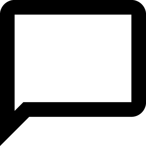 Message outline icon svg png free download