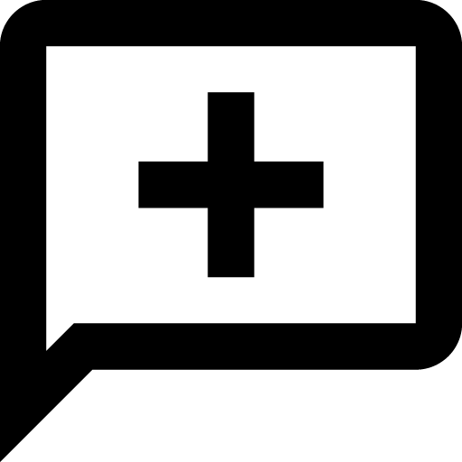 Message plus outline icon svg png free download