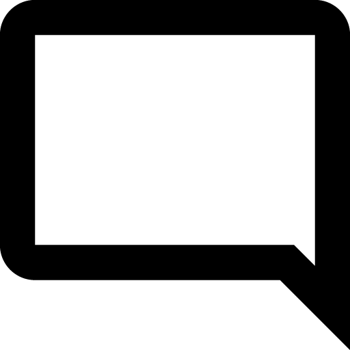 Message reply outline icon svg png free download