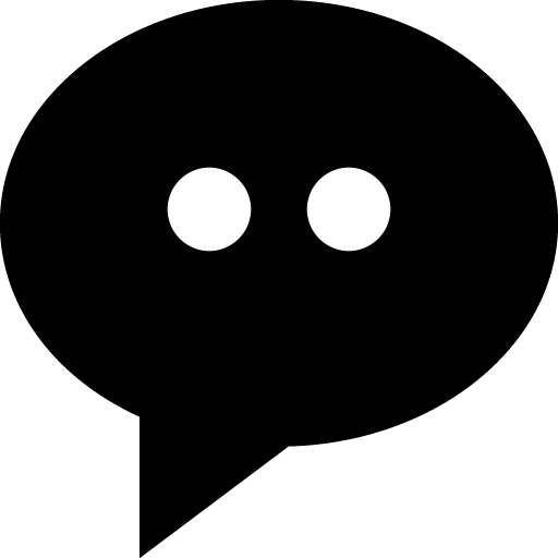 Message rounded dots icon svg png free download