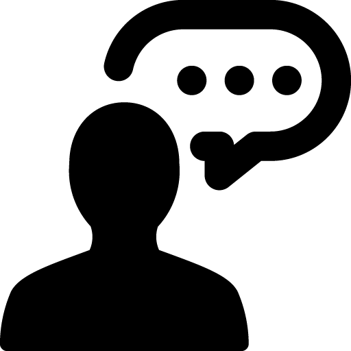 Messages people person bubble oval icon svg png free download - 3