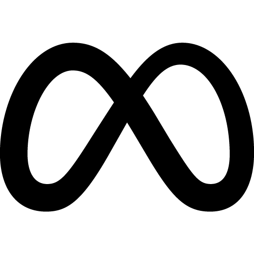 Meta icon svg png free download