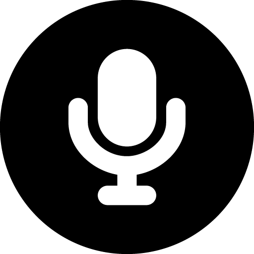 Mic circle icon svg png free download - 3