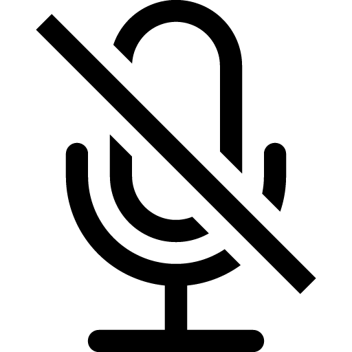 Mic mute icon svg png free download - 3