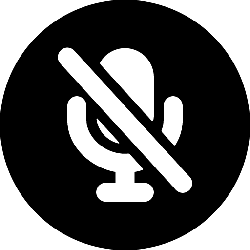 Mic off circle icon svg png free download