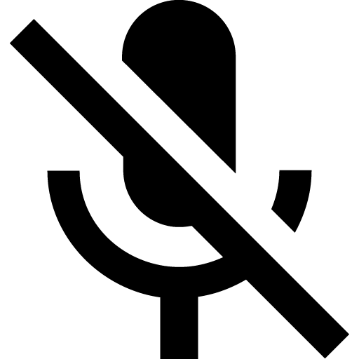 Mic off icon svg png free download