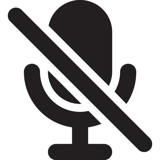 Mic off icon svg png free download - 4