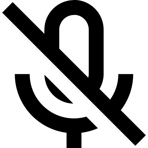 Microphone off icon svg png free download - 2