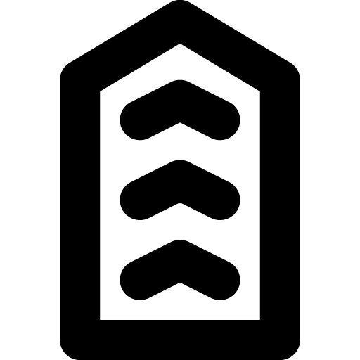 Military rank icon svg png free download