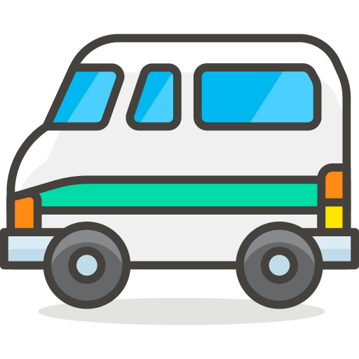 Minibus icon svg png free download