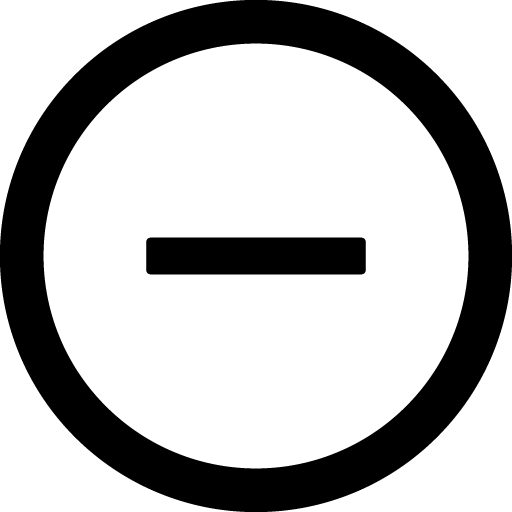 Minus circle icon svg png free download - 4