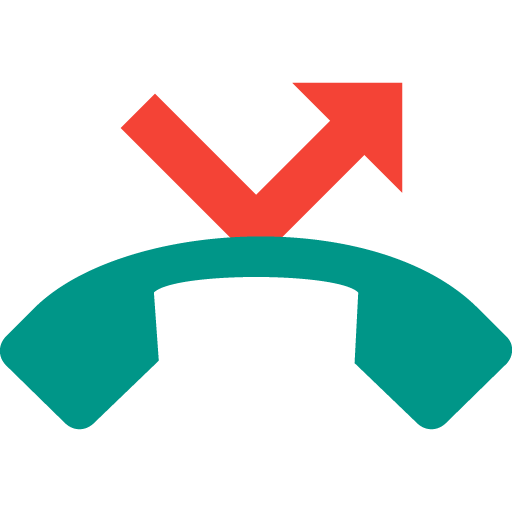 Missed call icon svg png free download
