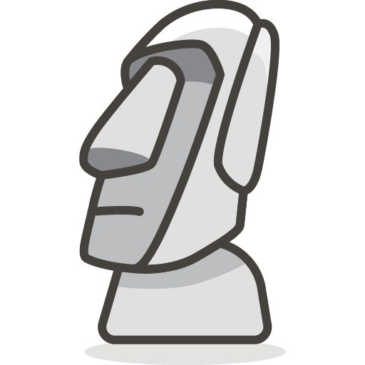 Moai icon svg png free download