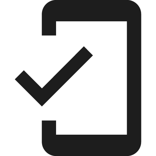 Mobile friendly icon svg png free download