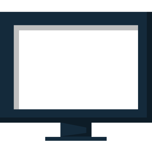Monitor icon svg png free download - 14