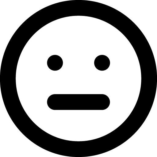 Mood neutral icon svg png free download