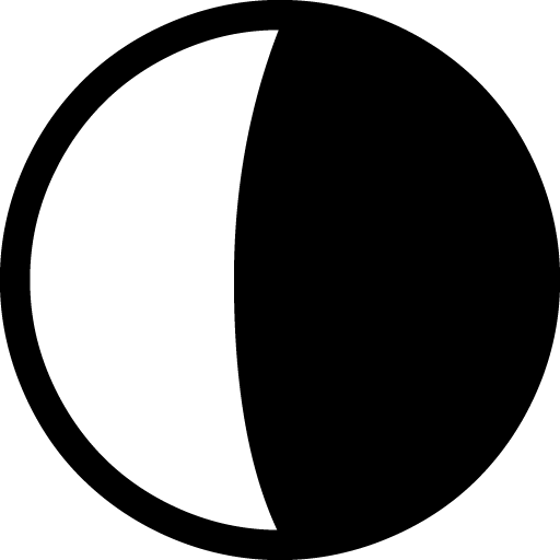 Moon alt waning crescent 2 icon svg png free download