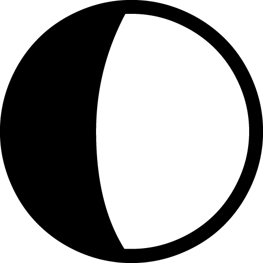 Moon alt waxing gibbous 2 icon svg png free download