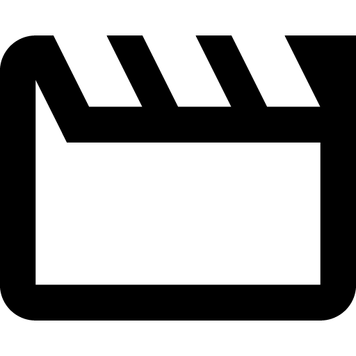 Movie outline icon svg png free download