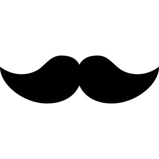 Mustache icon svg png free download