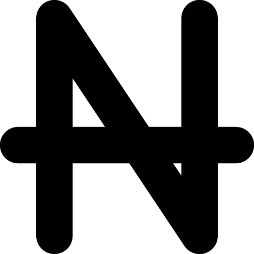 Naira sign icon svg png free download