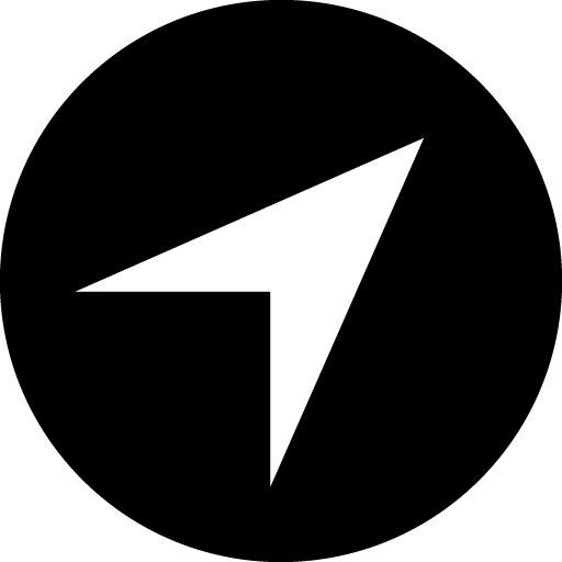 Navigate circle sharp icon svg png free download