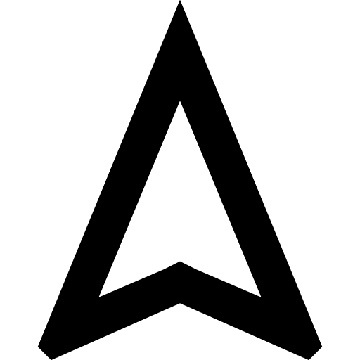 Navigation outline icon svg png free download - 2