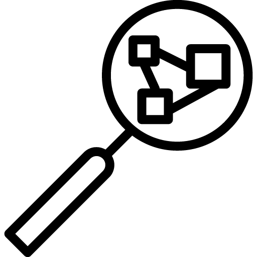 Network search icon svg png free download