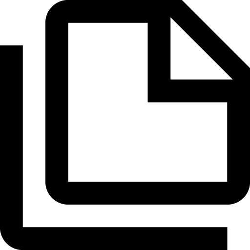 Note multiple outline icon svg png free download