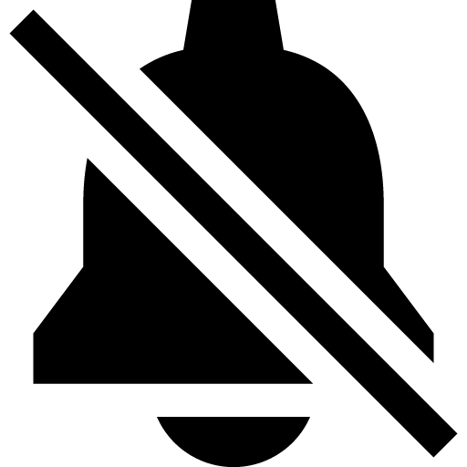 Notifications off sharp icon svg png free download