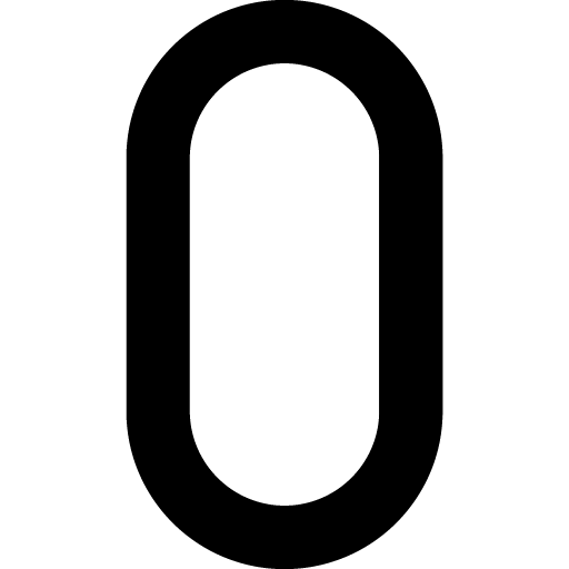 Number 0 icon svg png free download