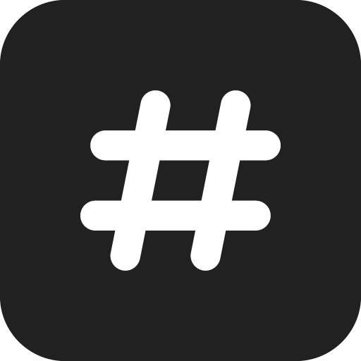 Number symbol square icon svg png free download