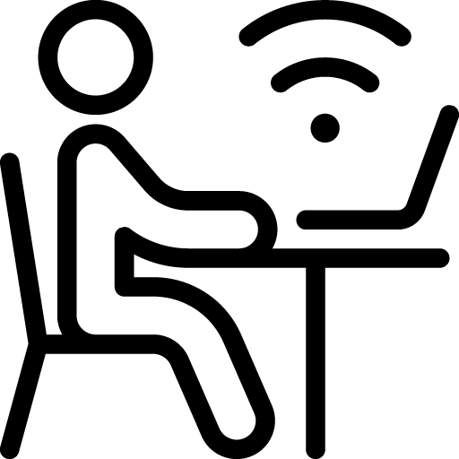 Office work wireless icon svg png free download