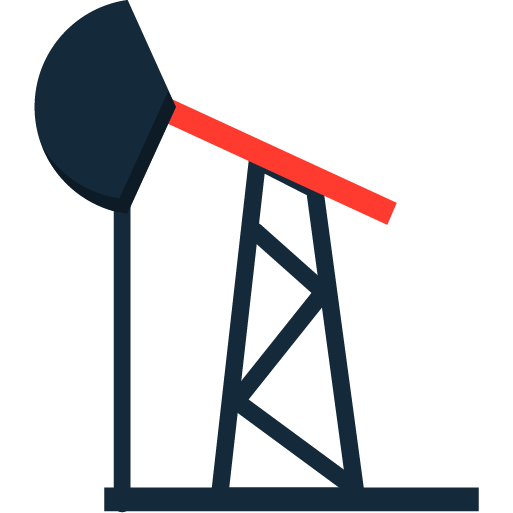 Oil drilling rig icon svg png free download