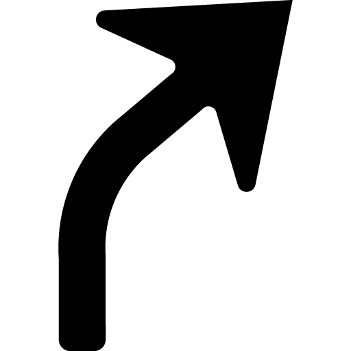 On ramp slight right icon svg png free download