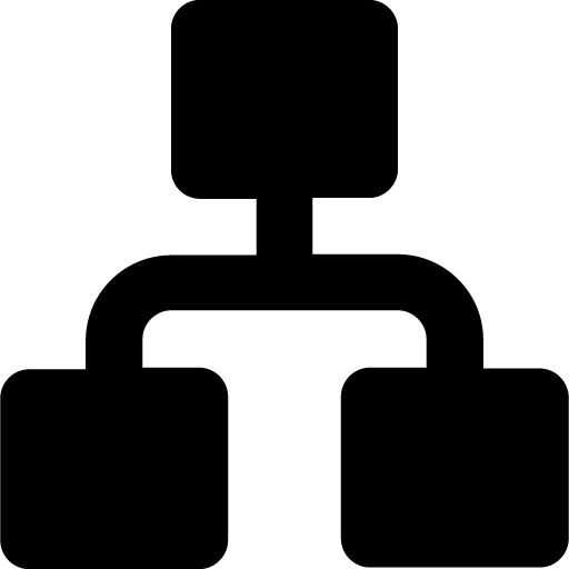 Organization hierarchy icon svg png free download