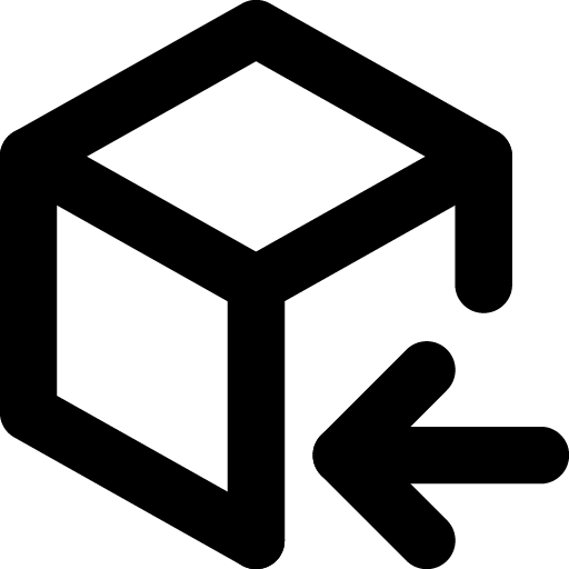 Package import icon svg png free download