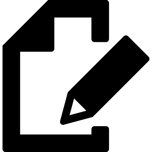 Page edit icon svg png free download