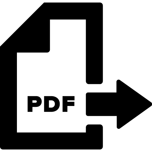 Page export pdf icon svg png free download