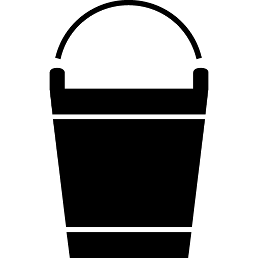 Pail icon svg png free download