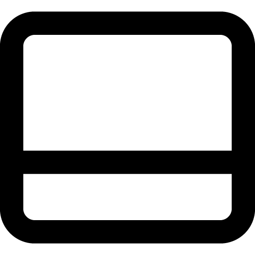 Panel bottom icon svg png free download