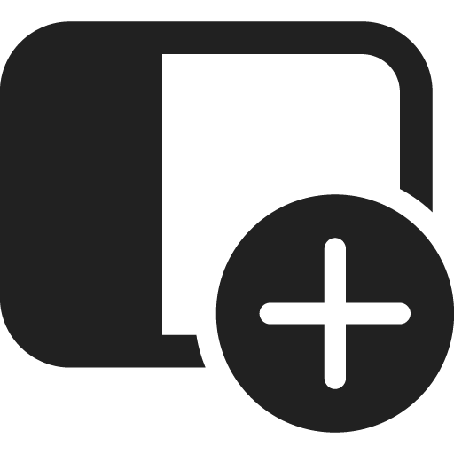 Panel left add icon svg png free download