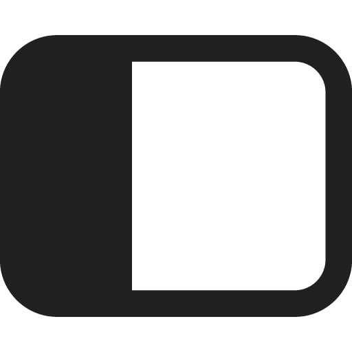 Panel left icon svg png free download