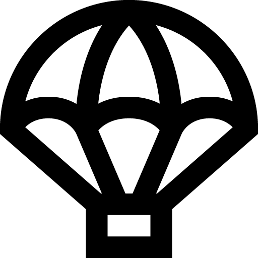 Parachute box icon svg png free download