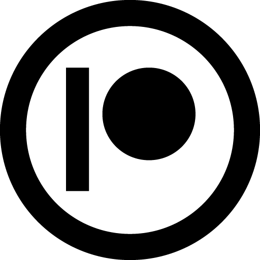 Patreon circle icon svg png free download