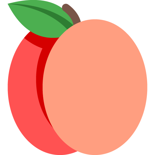 Peach icon svg png free download