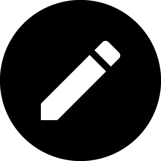 Pencil circle icon svg png free download