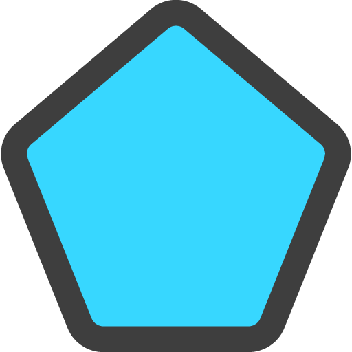 Pentagon icon svg png free download - 7