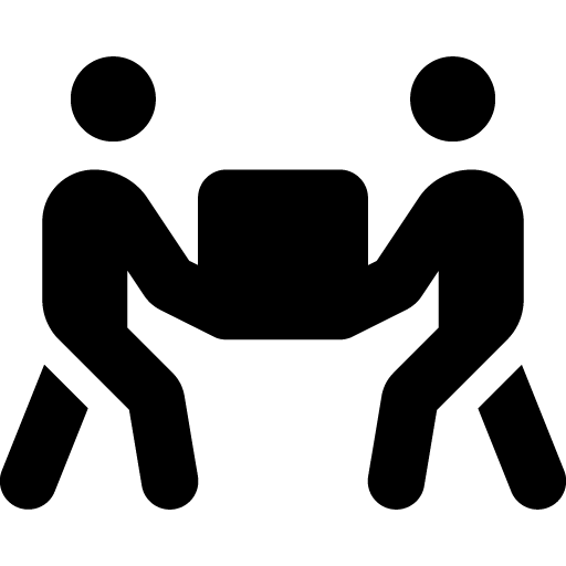People carry box icon svg png free download